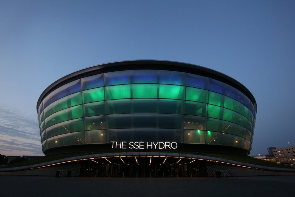 SSE Hydro, Glasgow UK – National Specifications UK